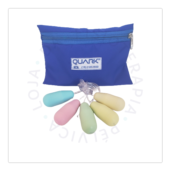 Kit Cones Vaginais FEMCONE Quark Medical - Kit cones + Bolsinha (NOVO ...